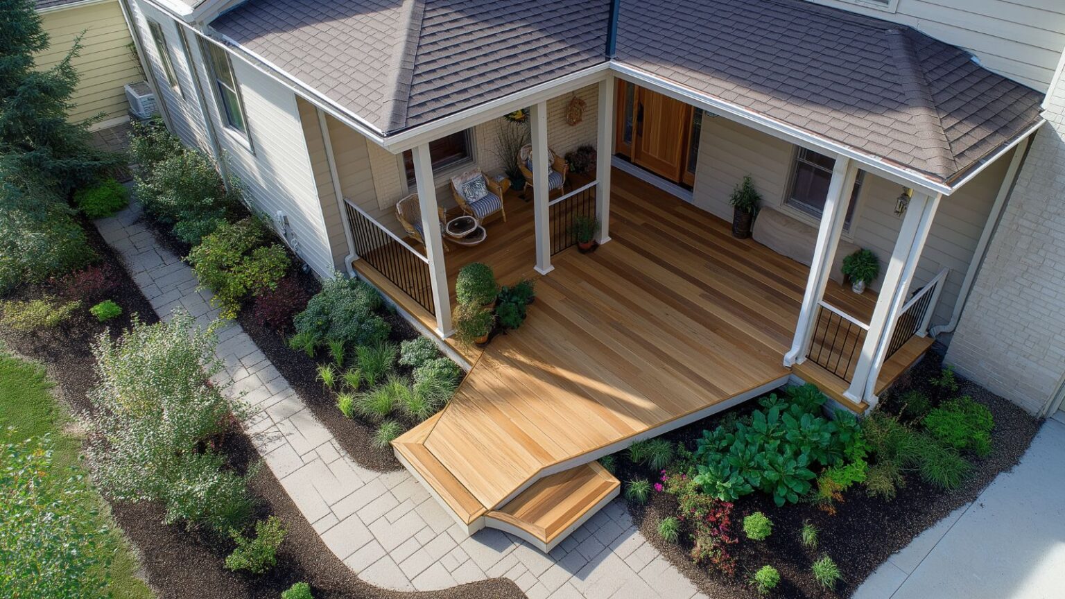 How to Build a Porch with a Ramp That Blends Seamlessly into Your Home ...