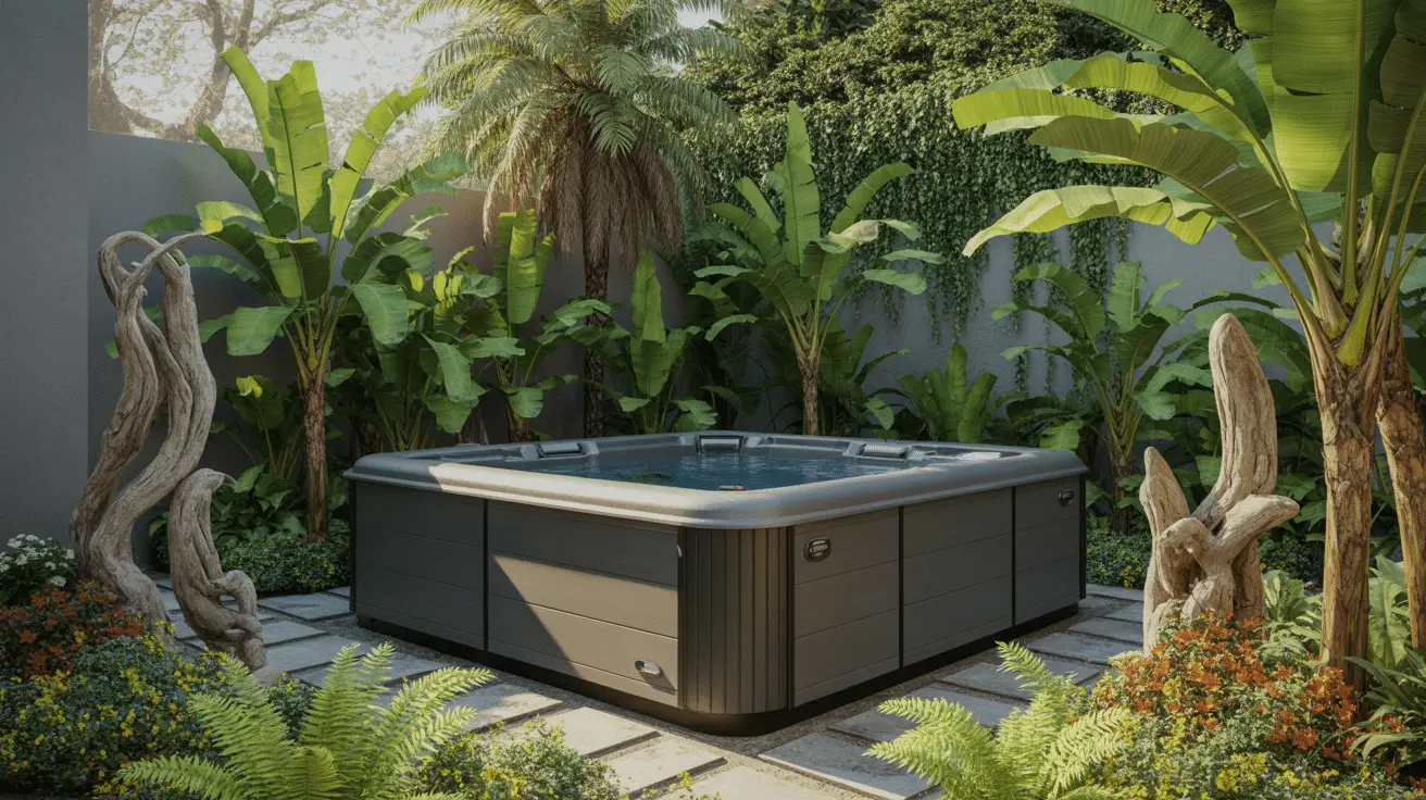 Tropical Swim Spa Backyard Ideas to Bring Ultimate Summer Vibes Home