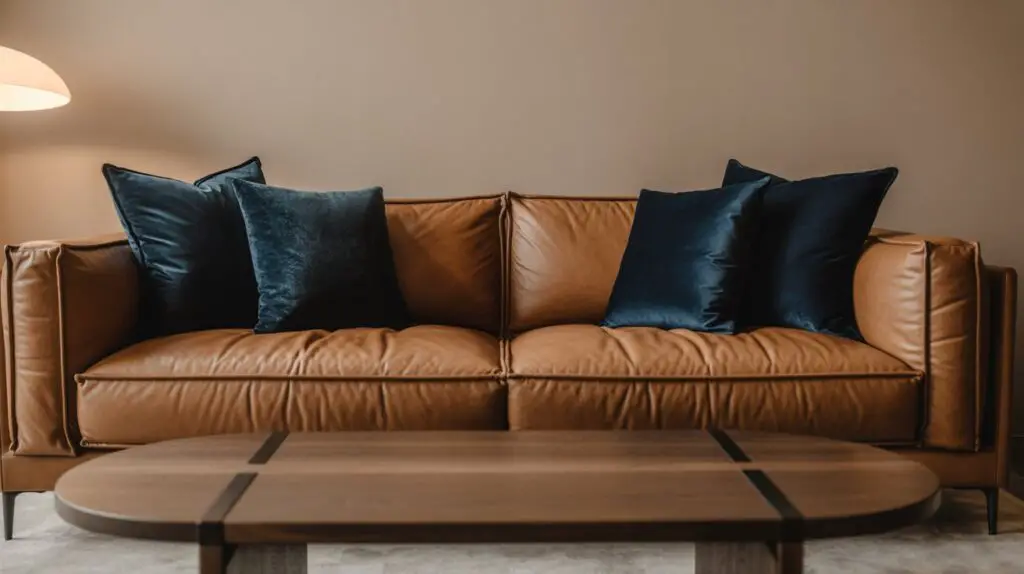 10 Best Decor Tips for Your Tan Leather Couch Living Room: Stylish ...