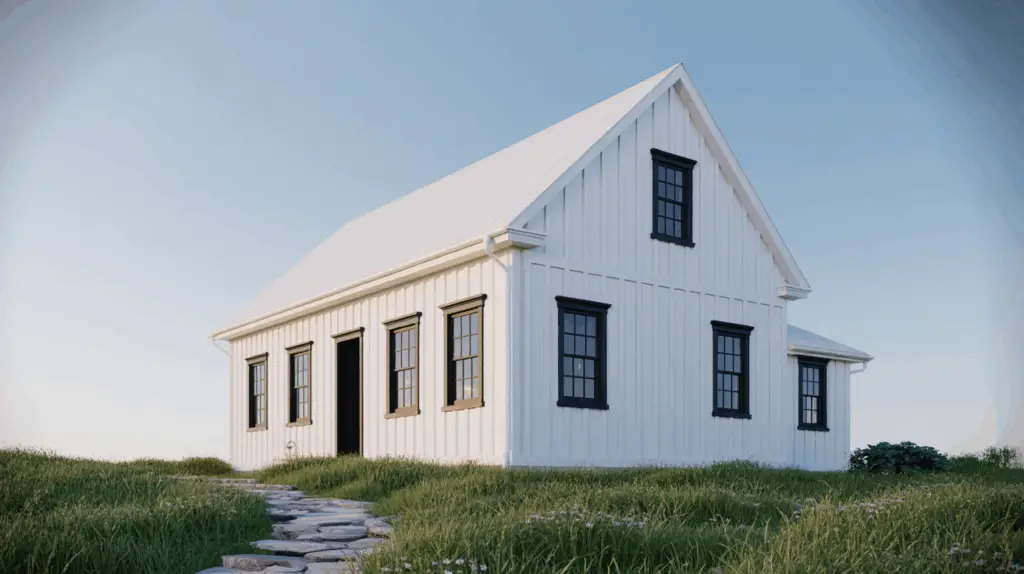 Board and Batten Farmhouse Exterior Design Ideas for a Timeless, Modern ...
