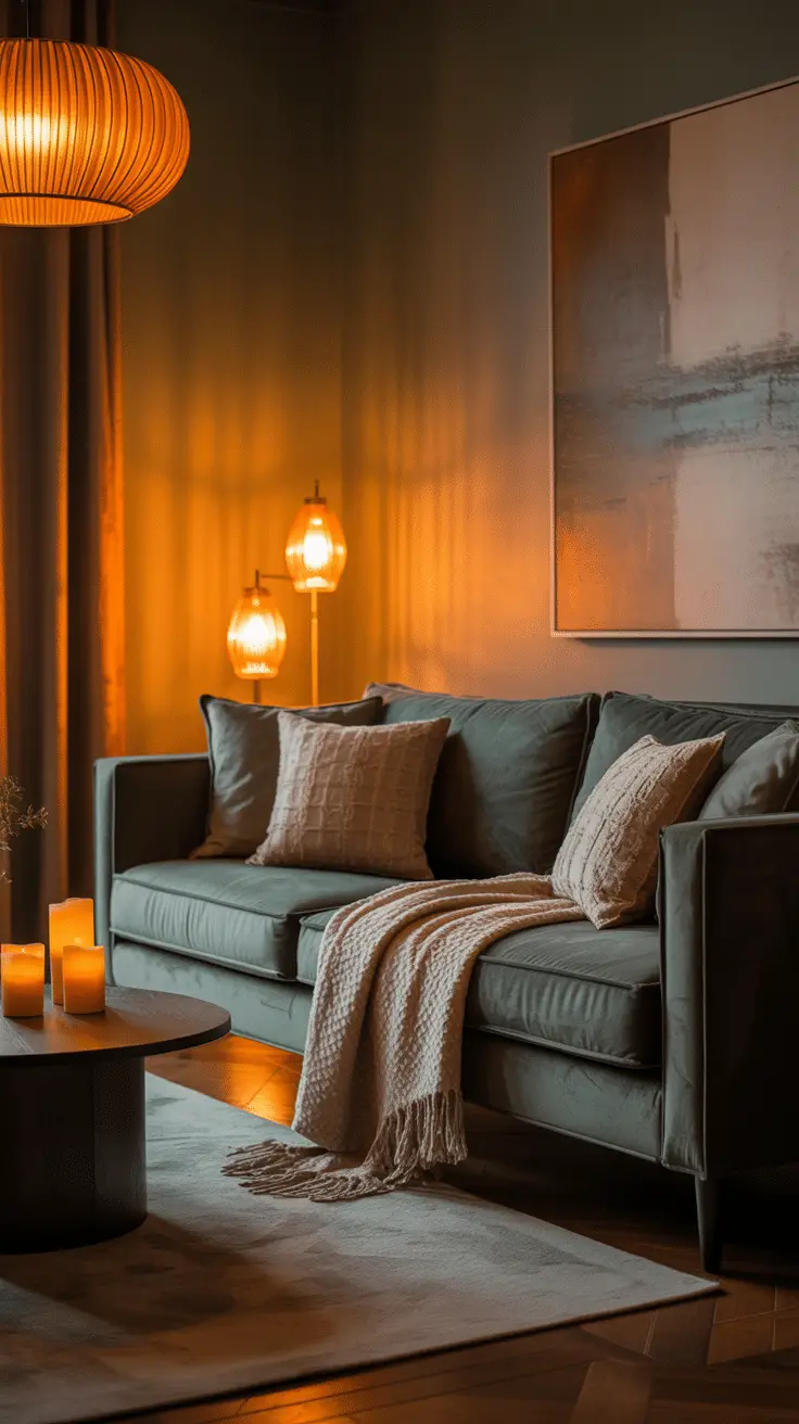 Sophisticated and Bold Moody Living Room Ideas for 2025