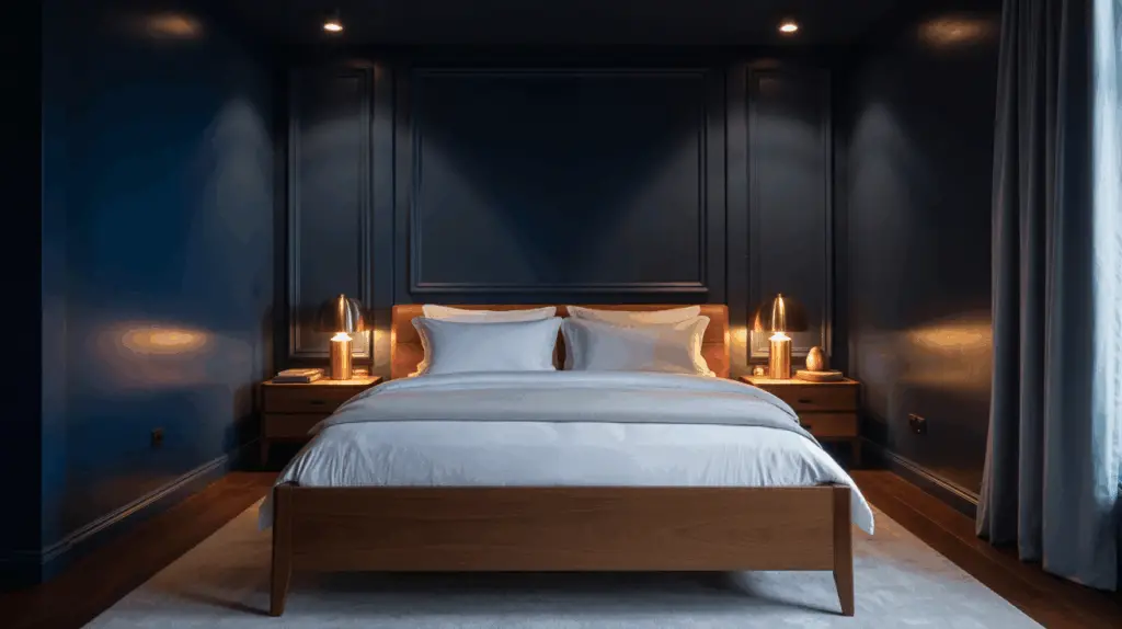 Create a Bold Statement with Navy Blue Bedroom Walls: Design Ideas for ...