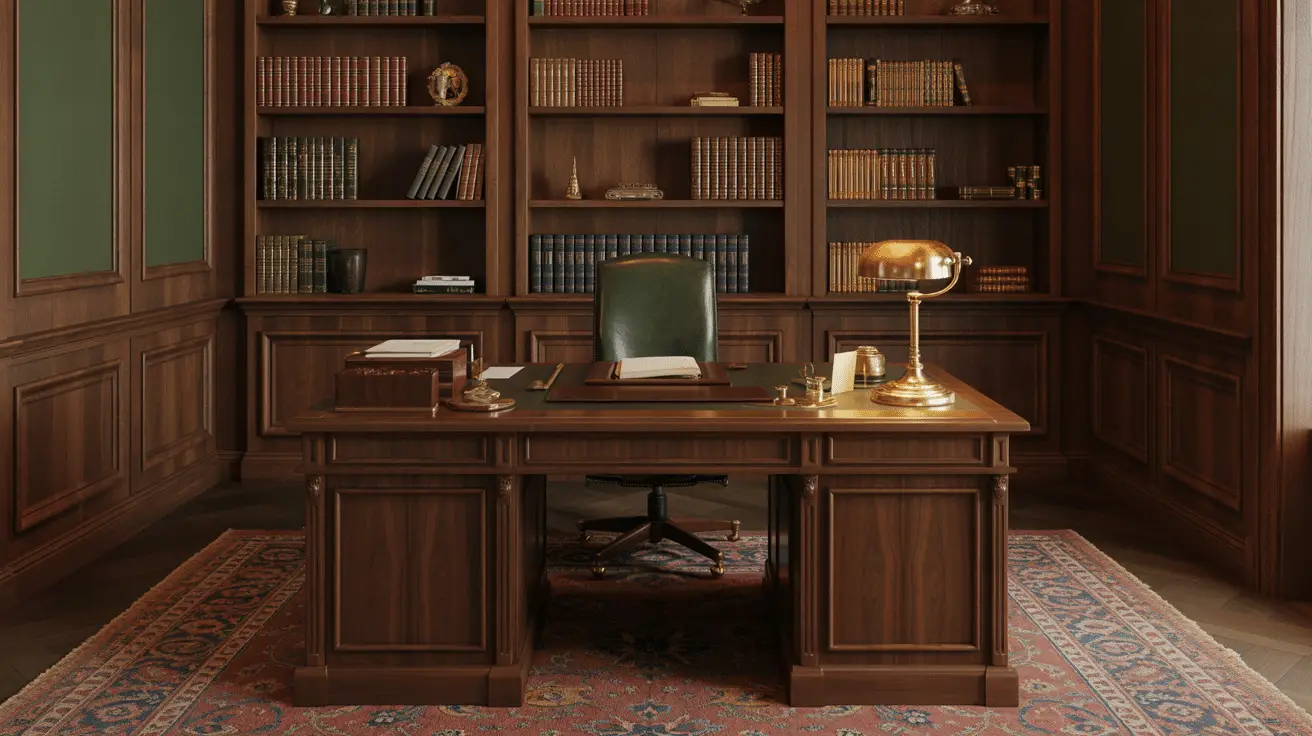 Old Money Office Look: Elegant and Refined Workspace Ideas for a ...