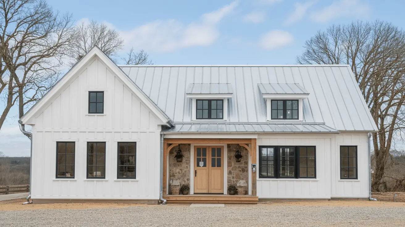 Farmhouse Exterior Design with Stunning Front Porch Ideas: Charming ...