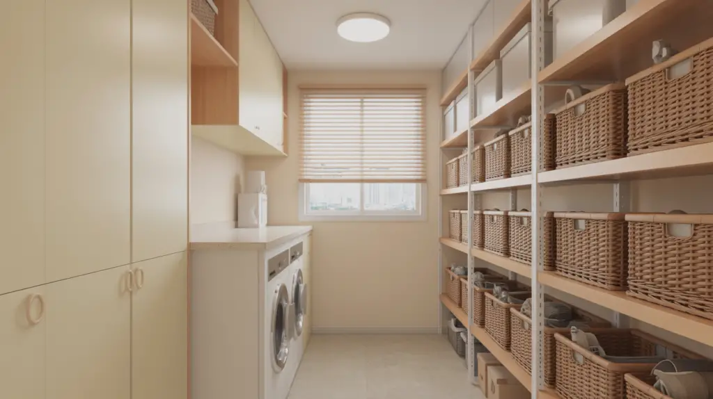 Clever Storage Solutions for Small Narrow Laundry Room Ideas That ...