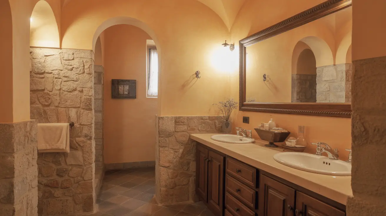 Beautiful Tuscan Bathroom Details for Your Home: Timeless Design Ideas ...