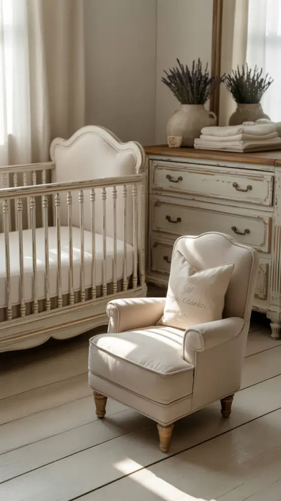 Elegant French Country Nursery Ideas for Baby Room Design That Feel ...