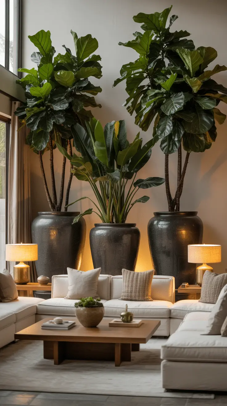 How to Decorate with Living Room Plants: Stylish Indoor Greenery Ideas ...