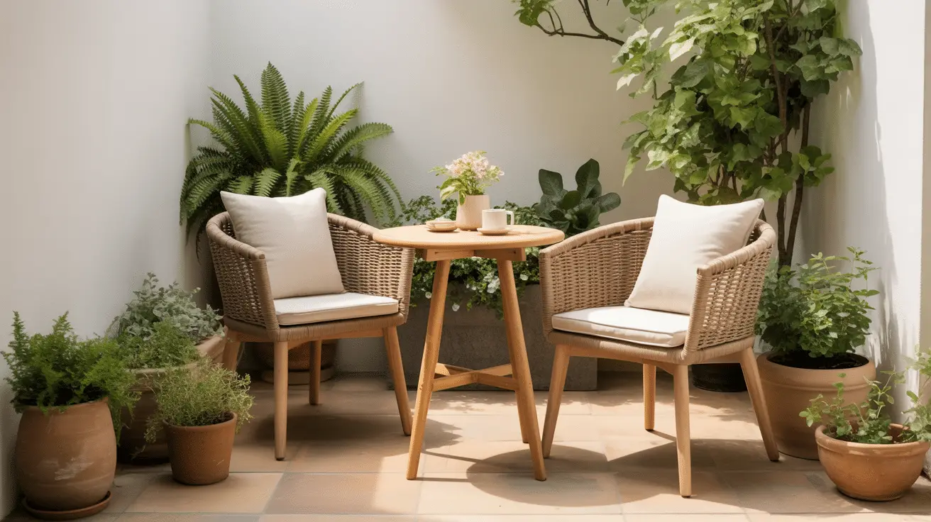 Small Back Patio Ideas with Simple Furniture Layouts: Stylish, Space ...