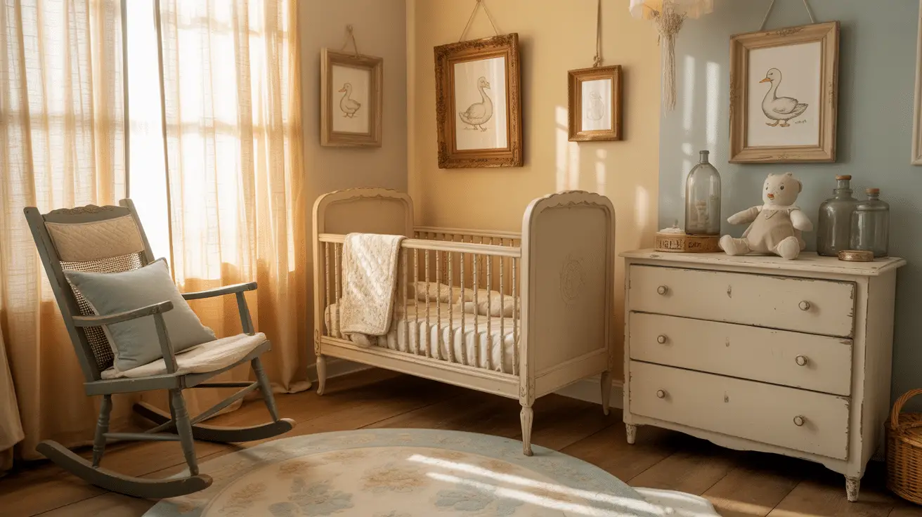 Vintage Duck Nursery Decor for a Cozy and Charming Baby Room