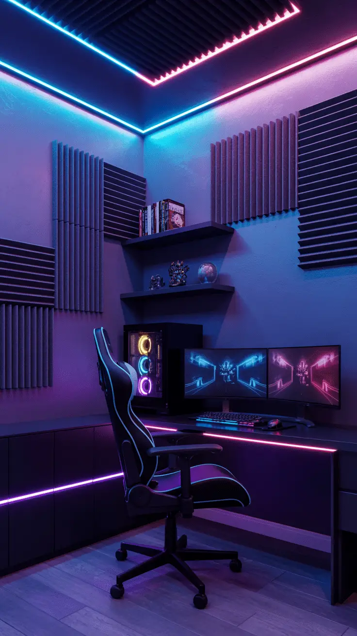 Teenage Boy Room Ideas with Gaming Setup for Cool, Functional, and ...