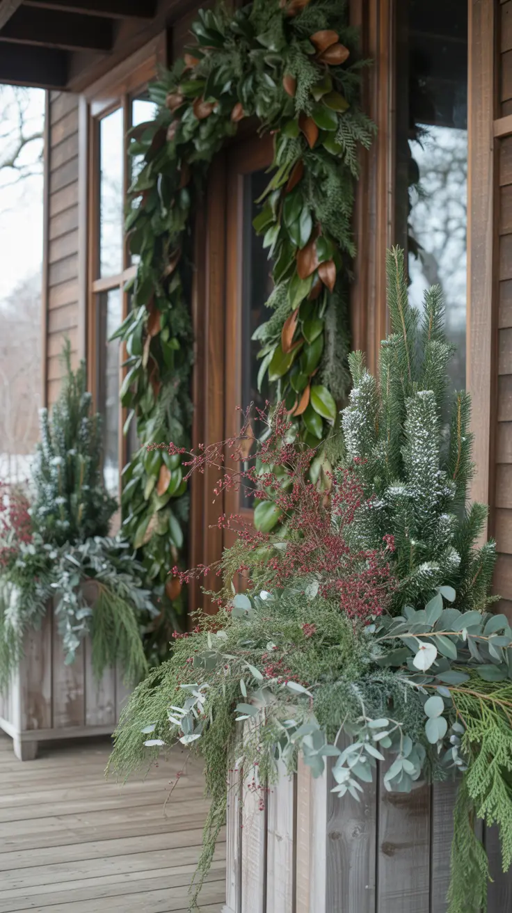 Elegant Winter Porch Decor Ideas for Home Exterior: Stylish Seasonal Touches That Elevate Curb ...