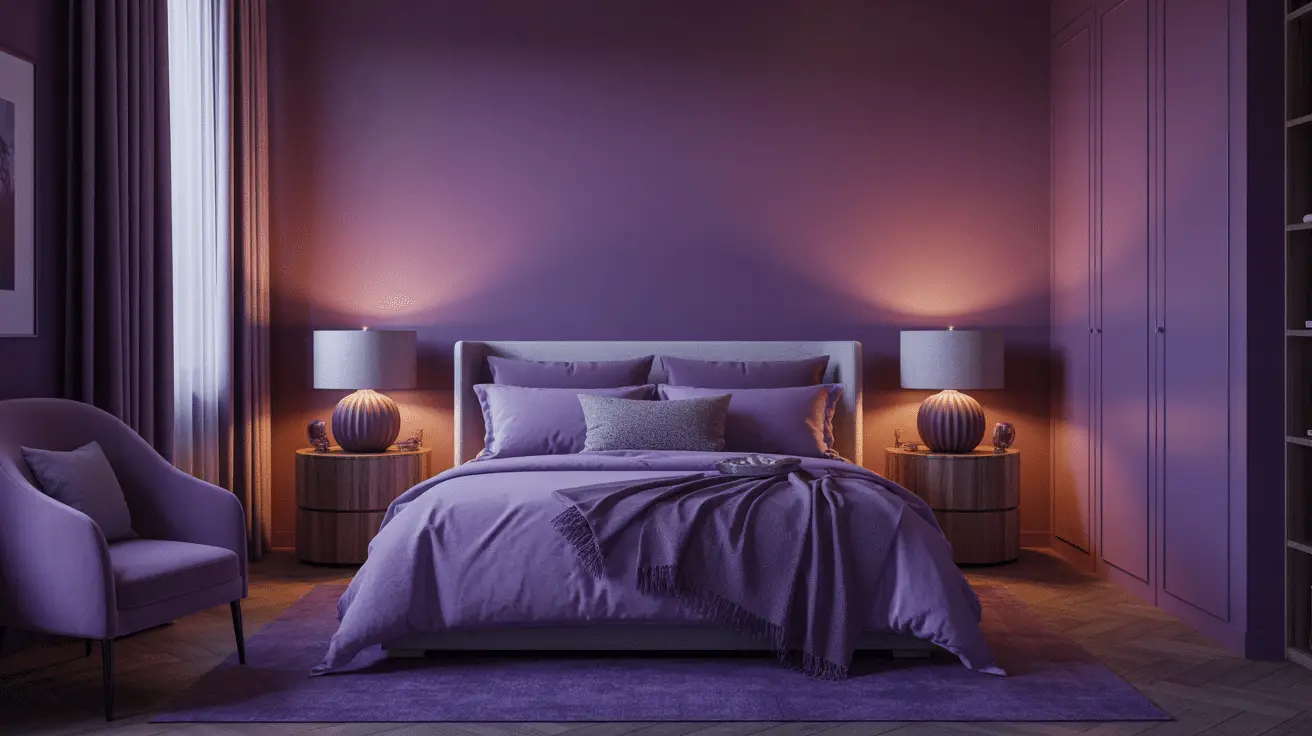 Cozy Purple Bedrooms with Warm Decor Ideas for a Dreamy, Relaxing Retreat