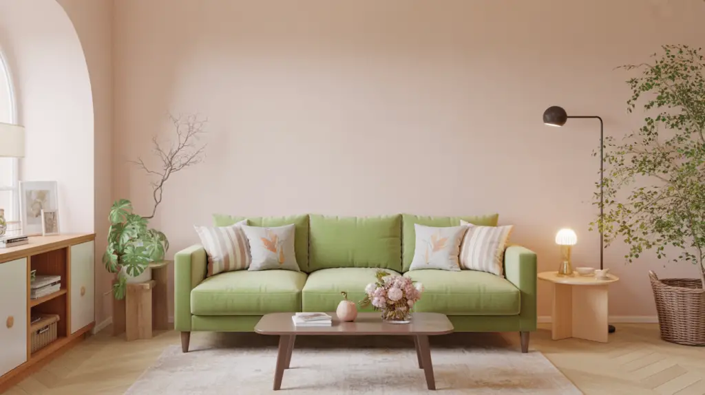 Green Couch Aesthetic Spring Refresh: Home Décor Ideas to Brighten Your ...