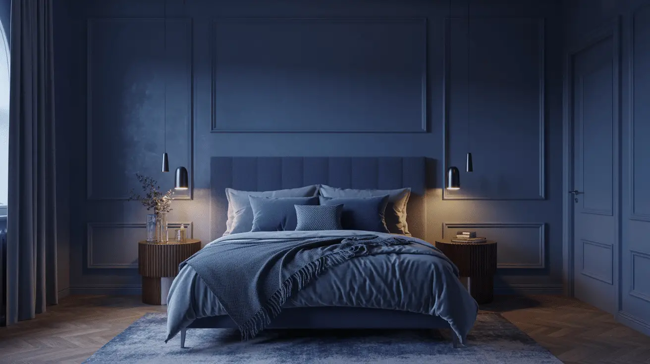 Modern Moody Blue Bedroom Ideas with Deep Hues for a Stylish ...
