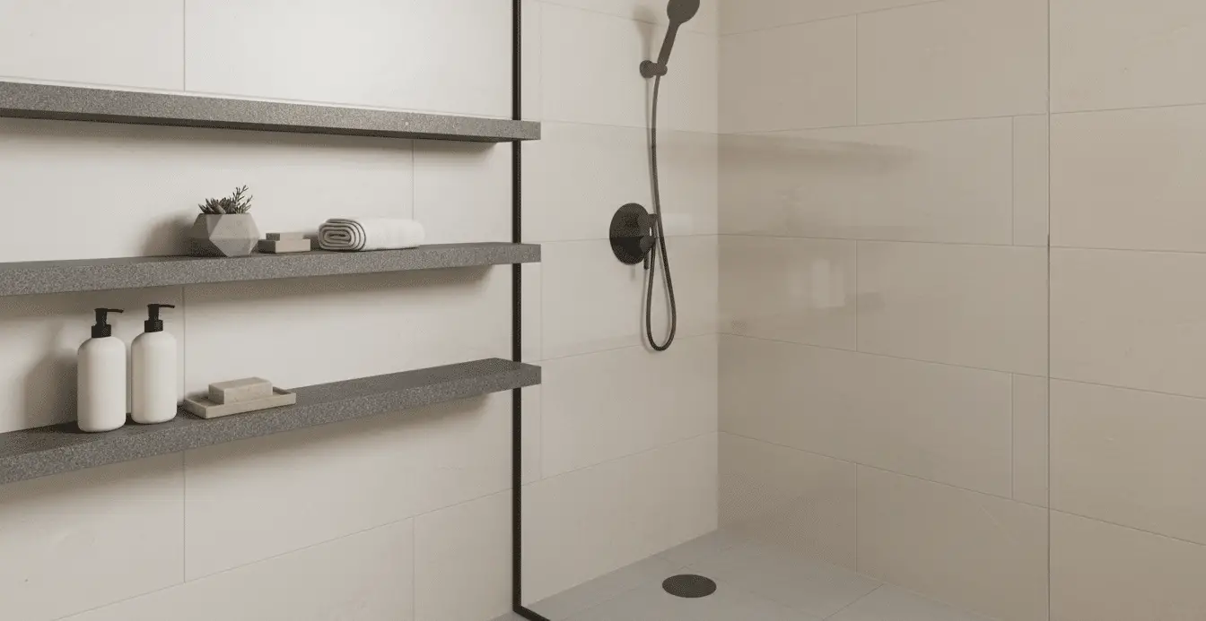 Shower Shelves Design Ideas for Small Spaces: Stylish Storage Solutions ...