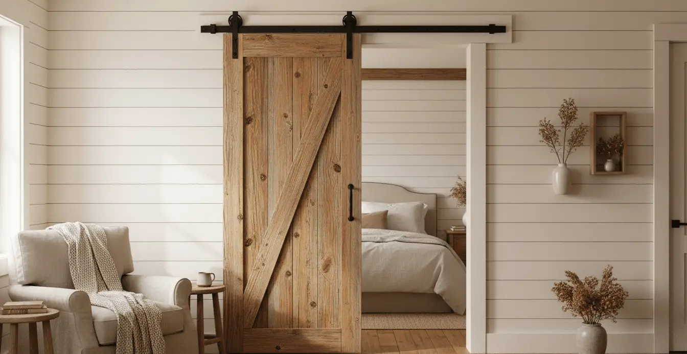 Rustic Barn Doors Sliding Style for Cozy Homes: A Warm, Timeless Touch ...