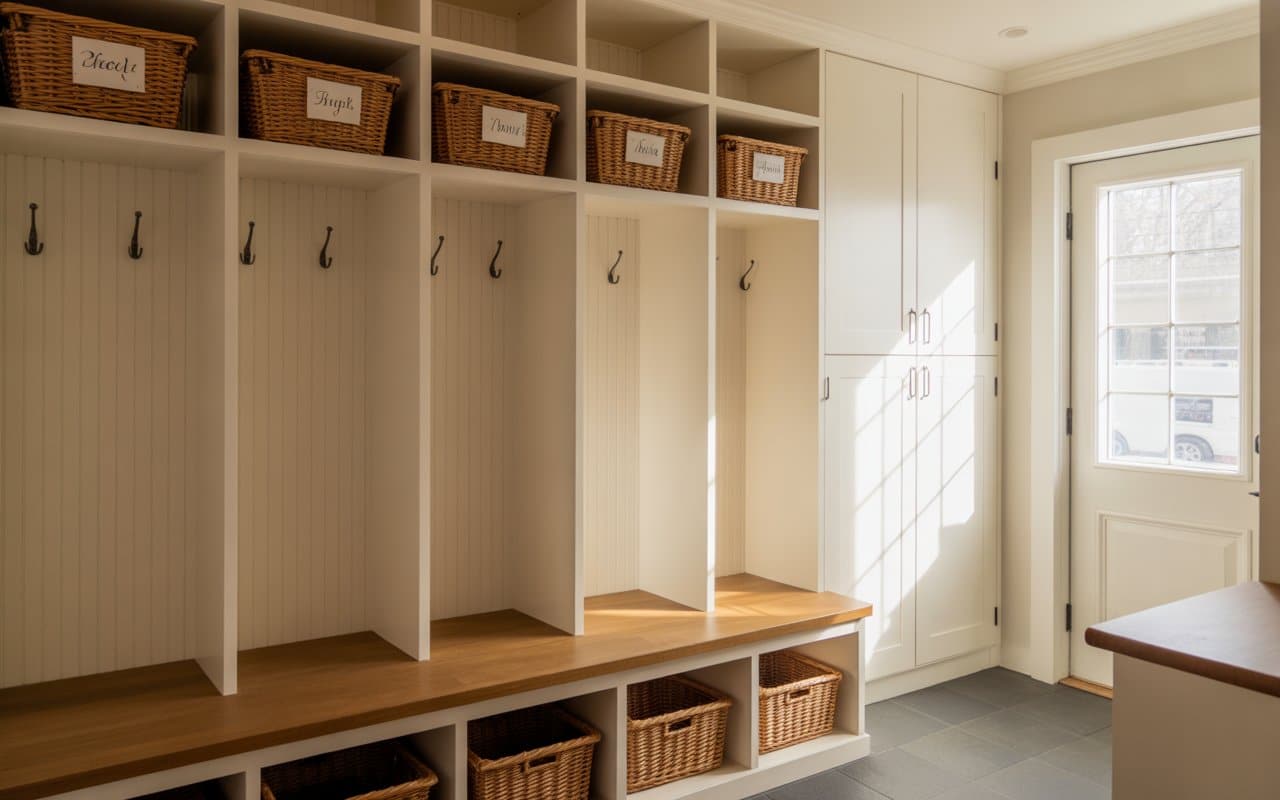 Functional Mud Room Designs for Organized Homes: Smart Layouts ...